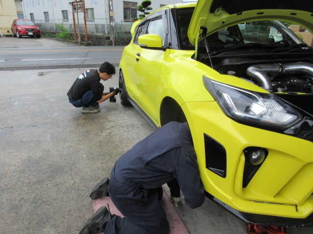 ビートルのアライメント調整・敵のZC33Sスイフトスポーツ改にRE71RS・32GT-RにTE37SEAGSプラス | フォルクスワーゲン ビートル タイヤ タイヤ・ホイール関連 ...