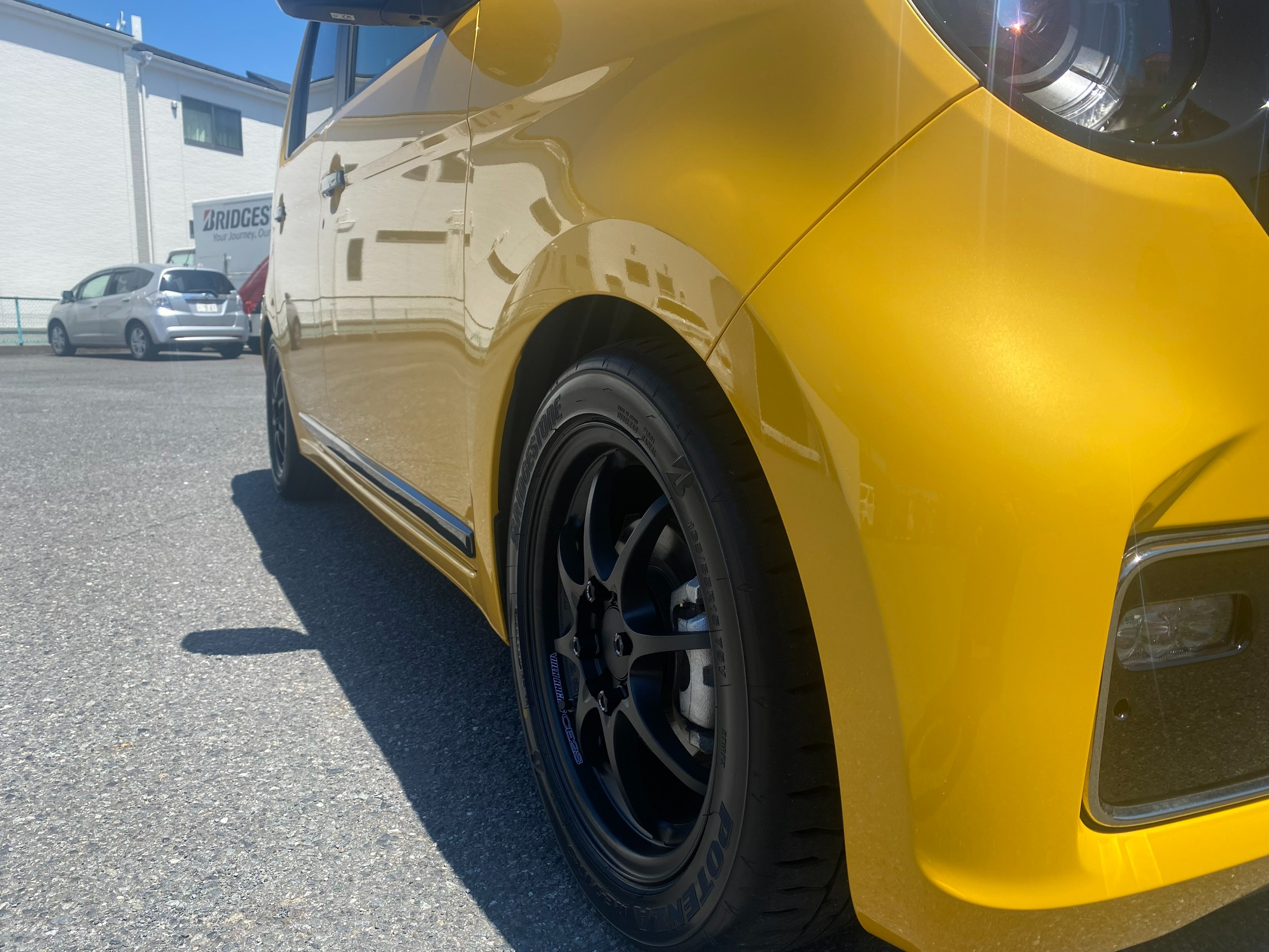 N-ONE RAYS VOLK CE-28N | スタッフ日記 | ミスタータイヤマン 朝霞店 | 埼玉県のタイヤ、カー用品ショップ ブリヂストンのタイヤ専門店