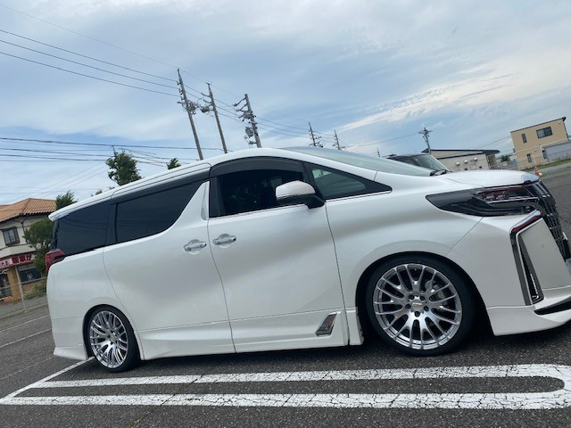 30アルファード後期 × BBS RN × 20インチ | トヨタ アルファード ホイール タイヤ・ホイール関連 > 乗用車用タイヤ交換 | スタッフ日記 | ミスタータイヤマン 松本店 ...